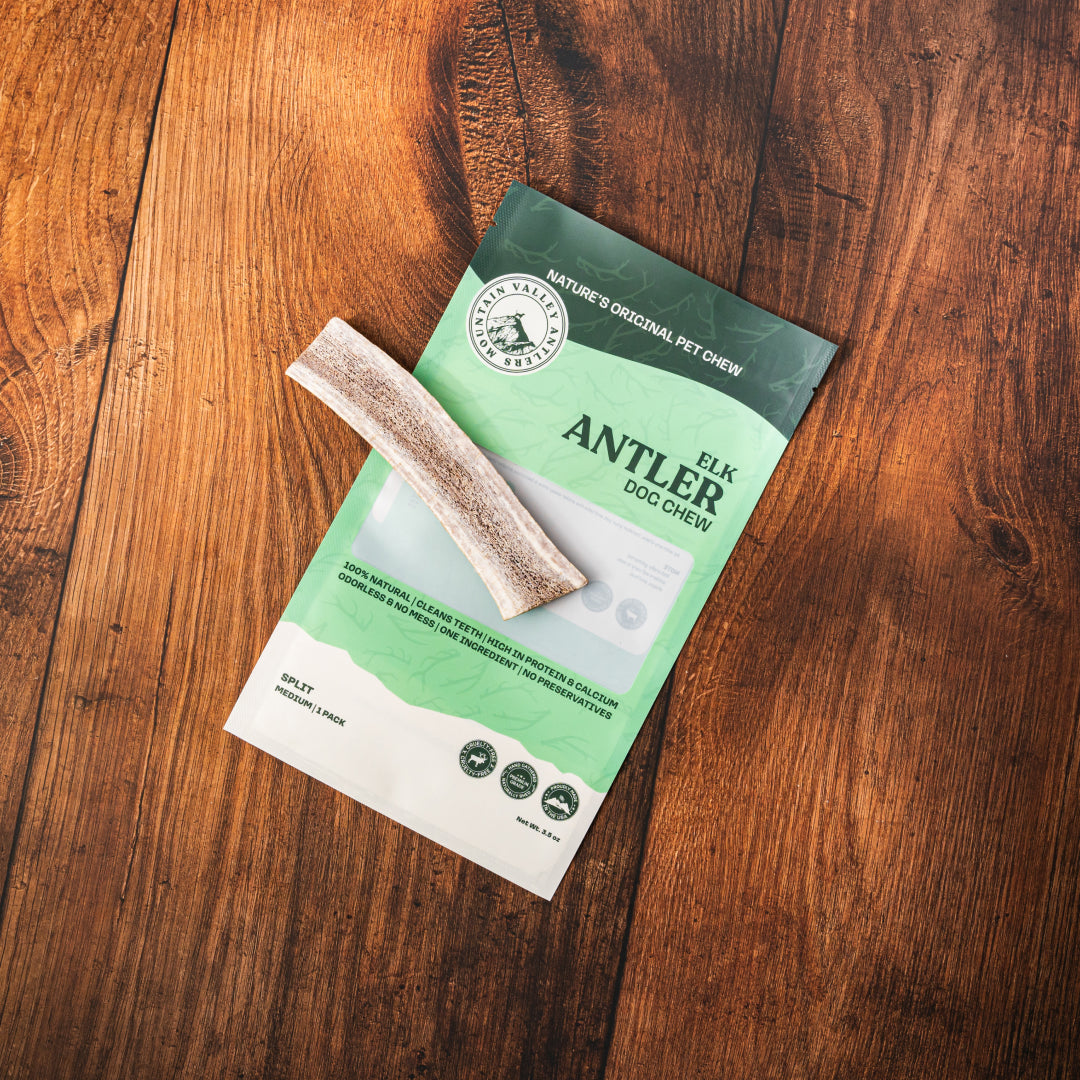 Elk Antler Split Chew – Mountain Valley Antlers